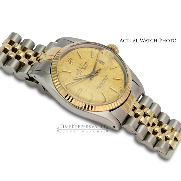 Rolex | Accessories | Rolex Mens Datejust Champagne Dial 36mm | Poshmark